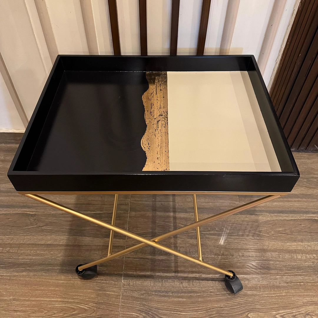 Table Trolley - DualTone Luxe Design – Periwinkle